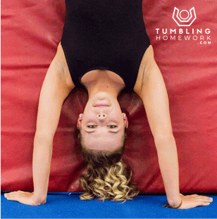 Shoulder Shrug Handstand – TumblingHomework.com